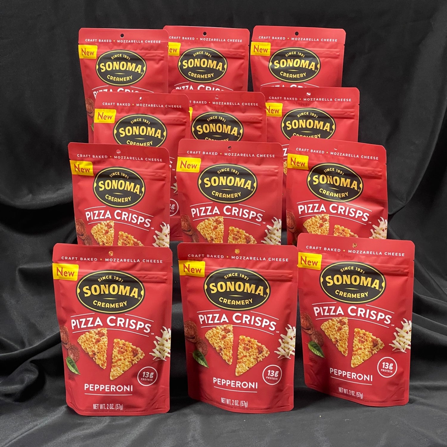 Pepperoni Pizza Crisps | Sonoma Creamery