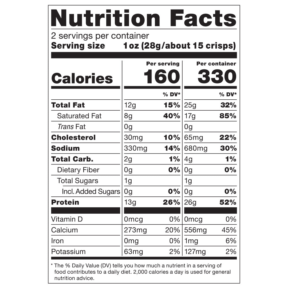 Pepperoni Pizza Crisps | Sonoma Creamery